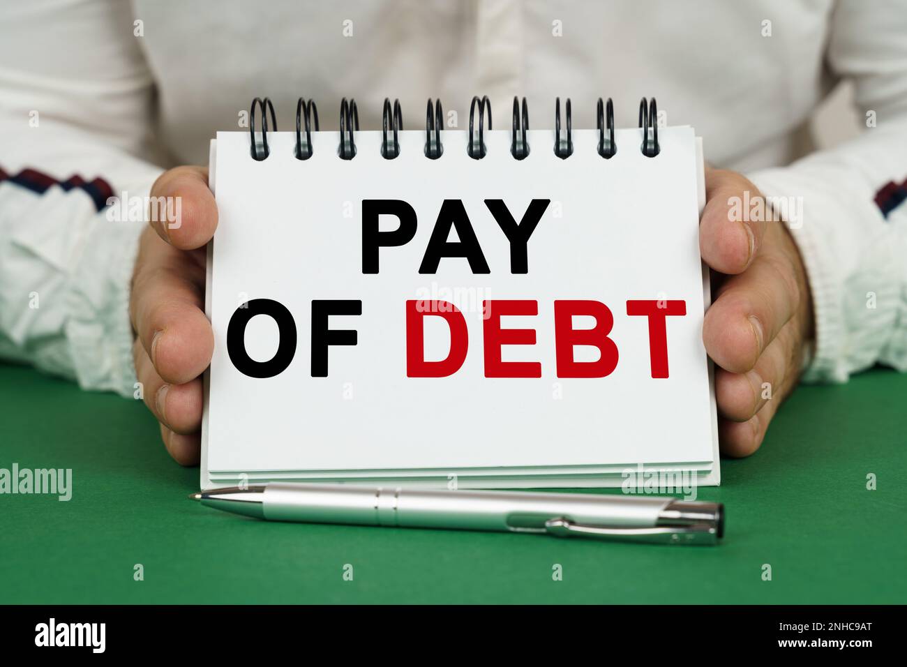 Pay of debt hi-res stock photography and images - Alamy