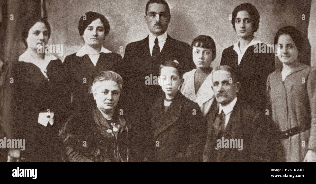 1914 , Rome , Italy : The celebrated future music composer GOFFREDO ...