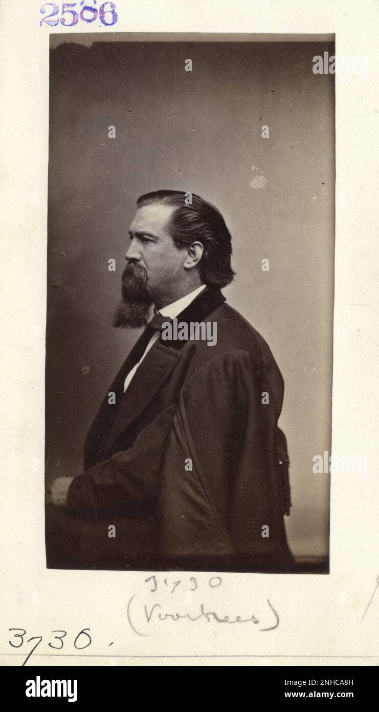 Hon. Daniel W. Voorhees, Indiana 19th Century Mathew Brady ...