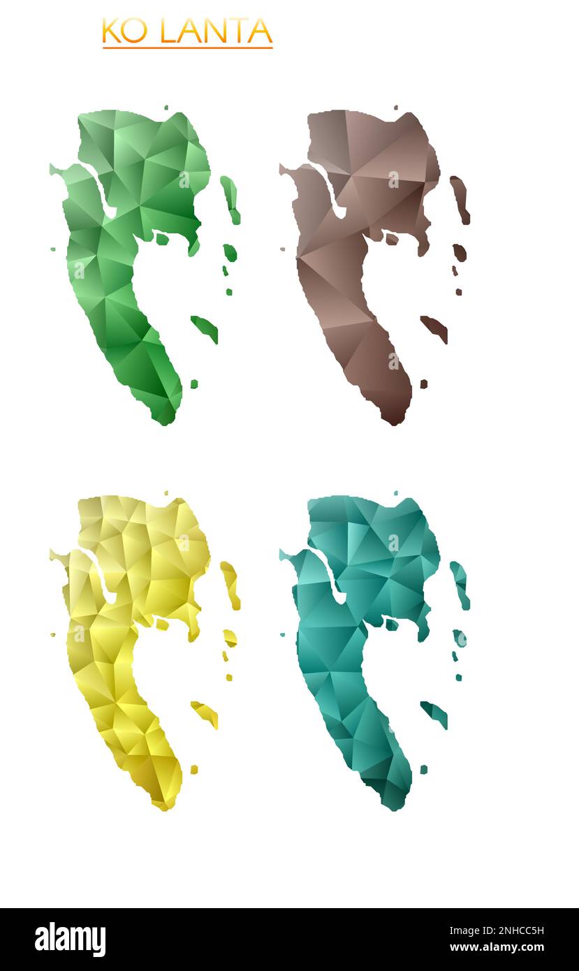 Ko lanta map hi-res stock photography and images - Alamy