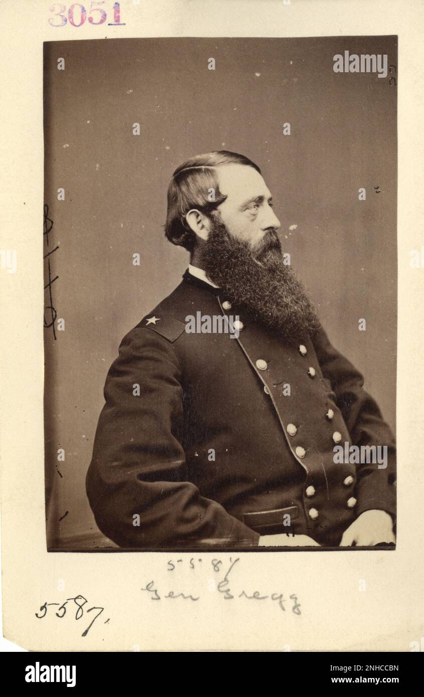 Gen. John I. Gregg 19th Century Mathew Brady, Quartermaster, and Other ...