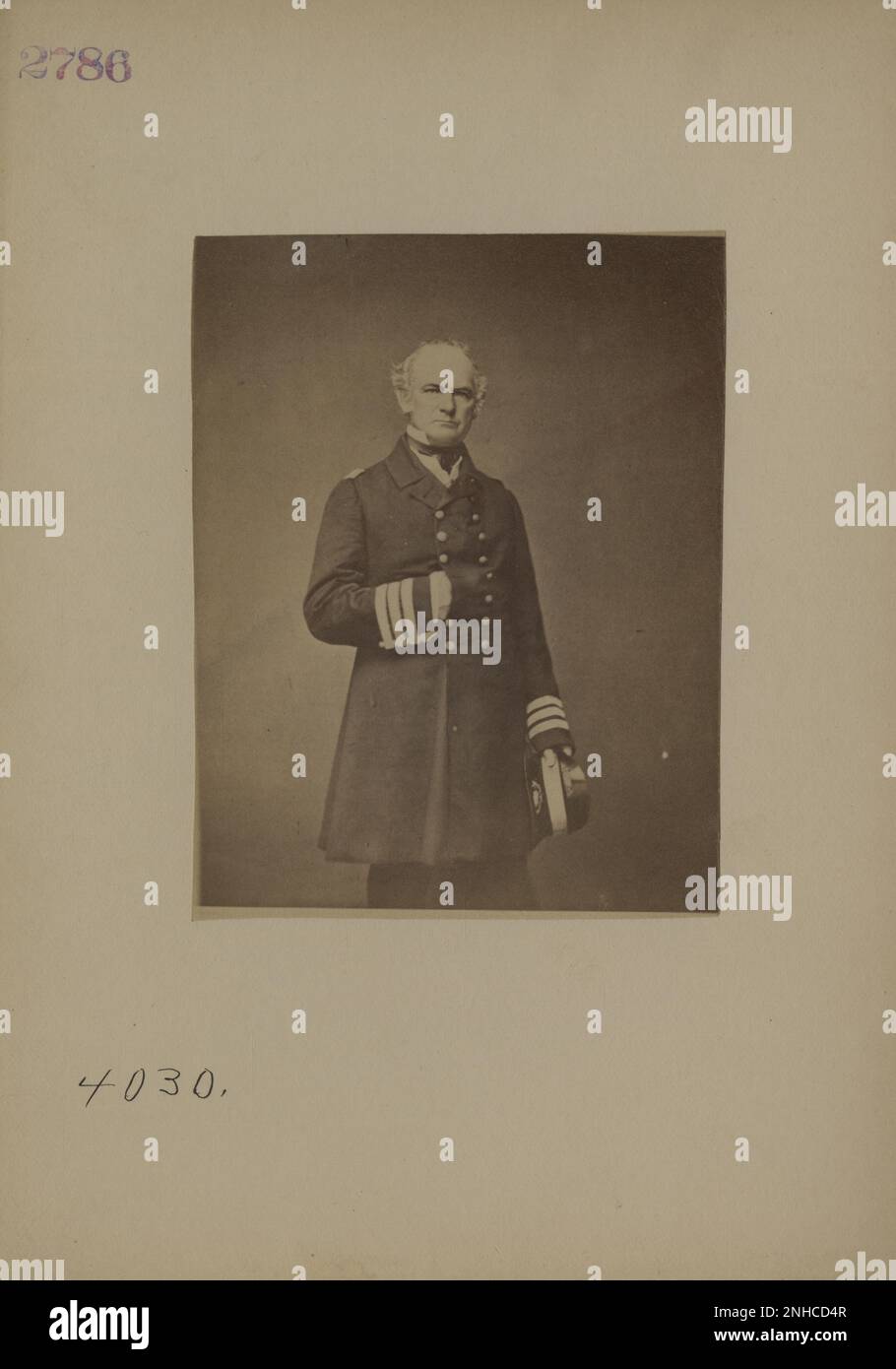 Admiral Hiram Paulding 19th Century Mathew Brady, Quartermaster, and ...