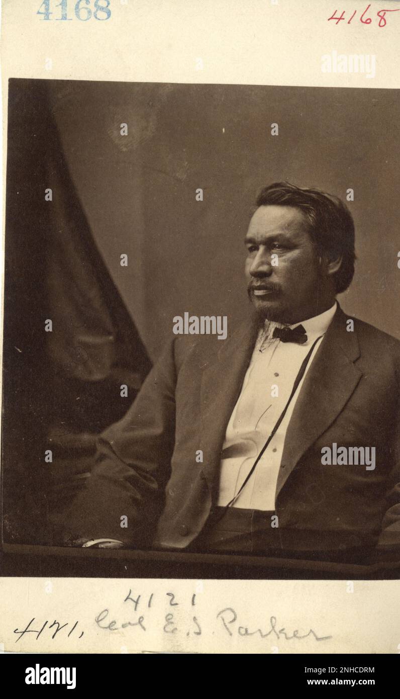 Col. Ely S. Parker 19th Century Mathew Brady, Quartermaster, and Other ...