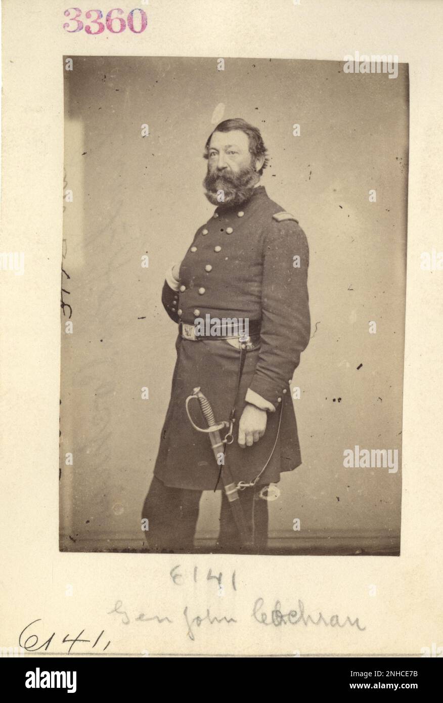 Gen. John Cochrane 19th Century Mathew Brady, Quartermaster, and Other ...