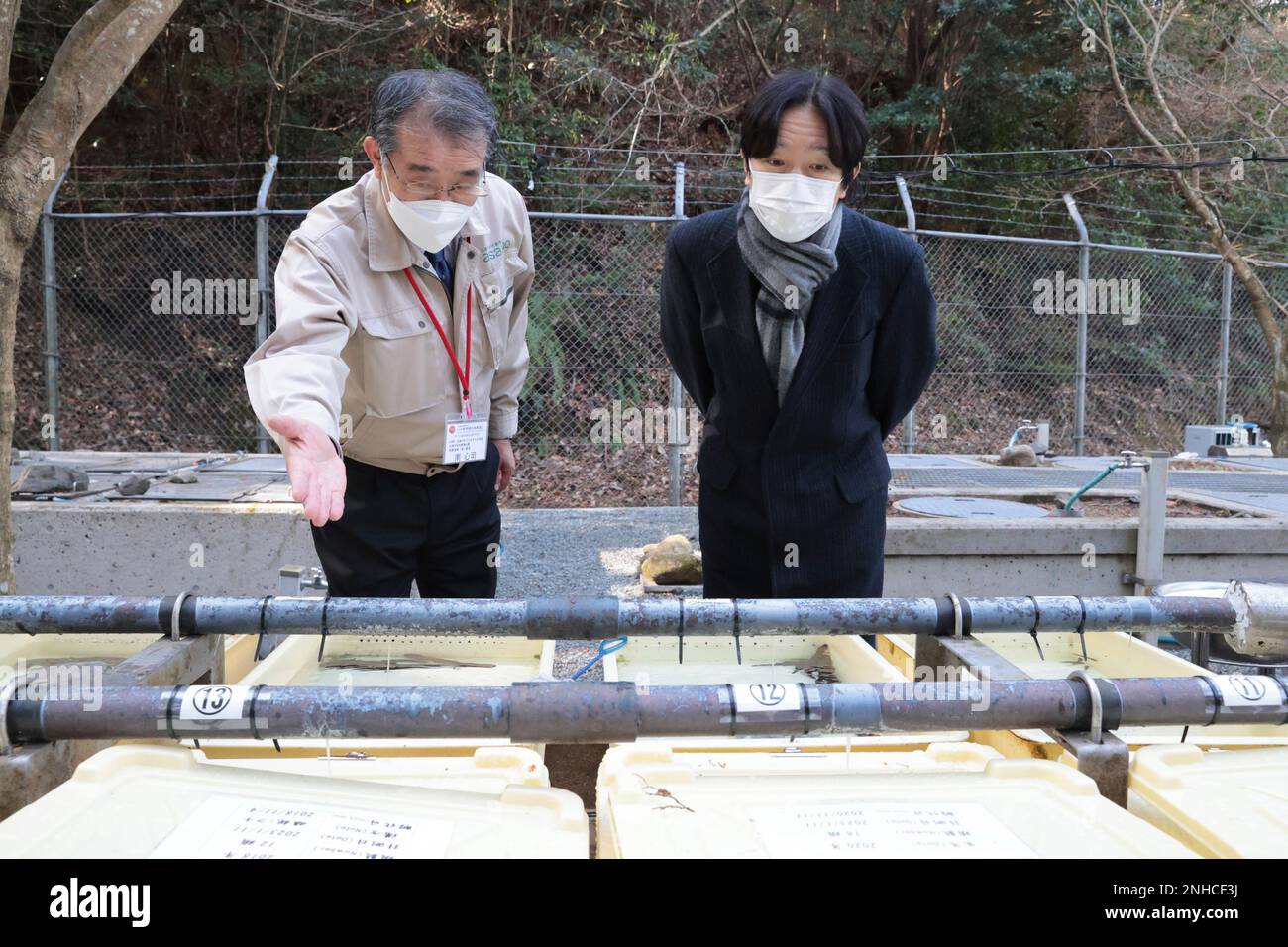 Japanese Crown Prince Akishino visits a Zoo in Hiroshima City ...