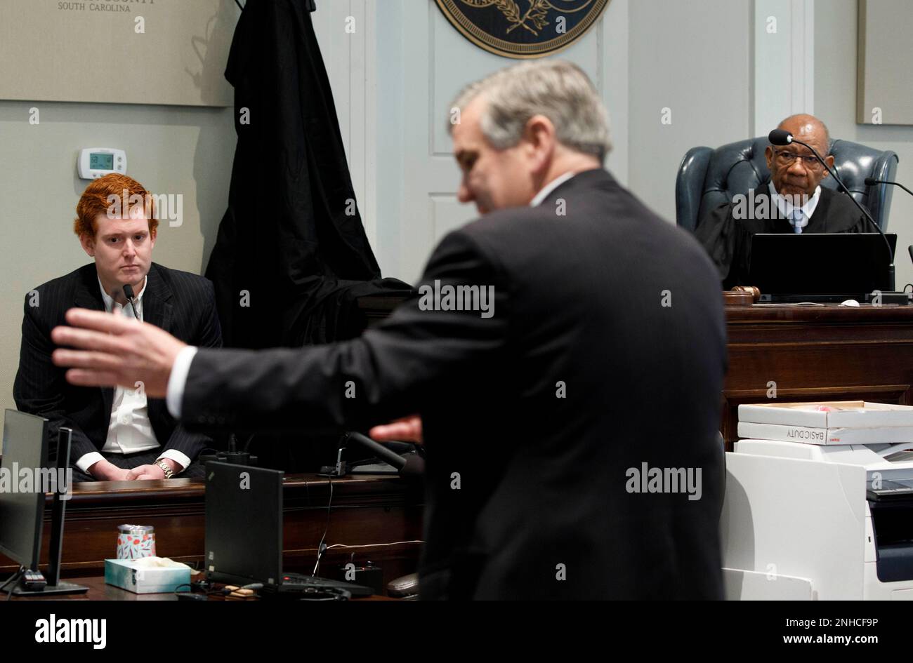 Prosecutor John Meadors questions Buster Murdaugh, the son of Alex ...