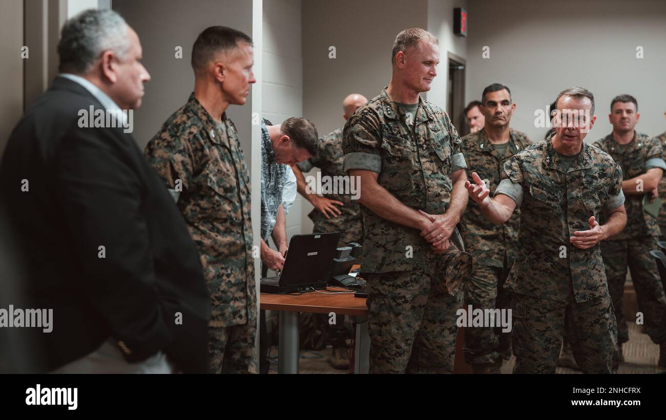 U.S. Marines Corps Maj. Gen. Jay Bargeron, 3d Marine Division ...