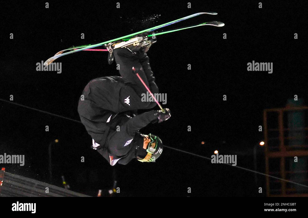 Hanna Faulhaber, of the United States, competes during the women's ...