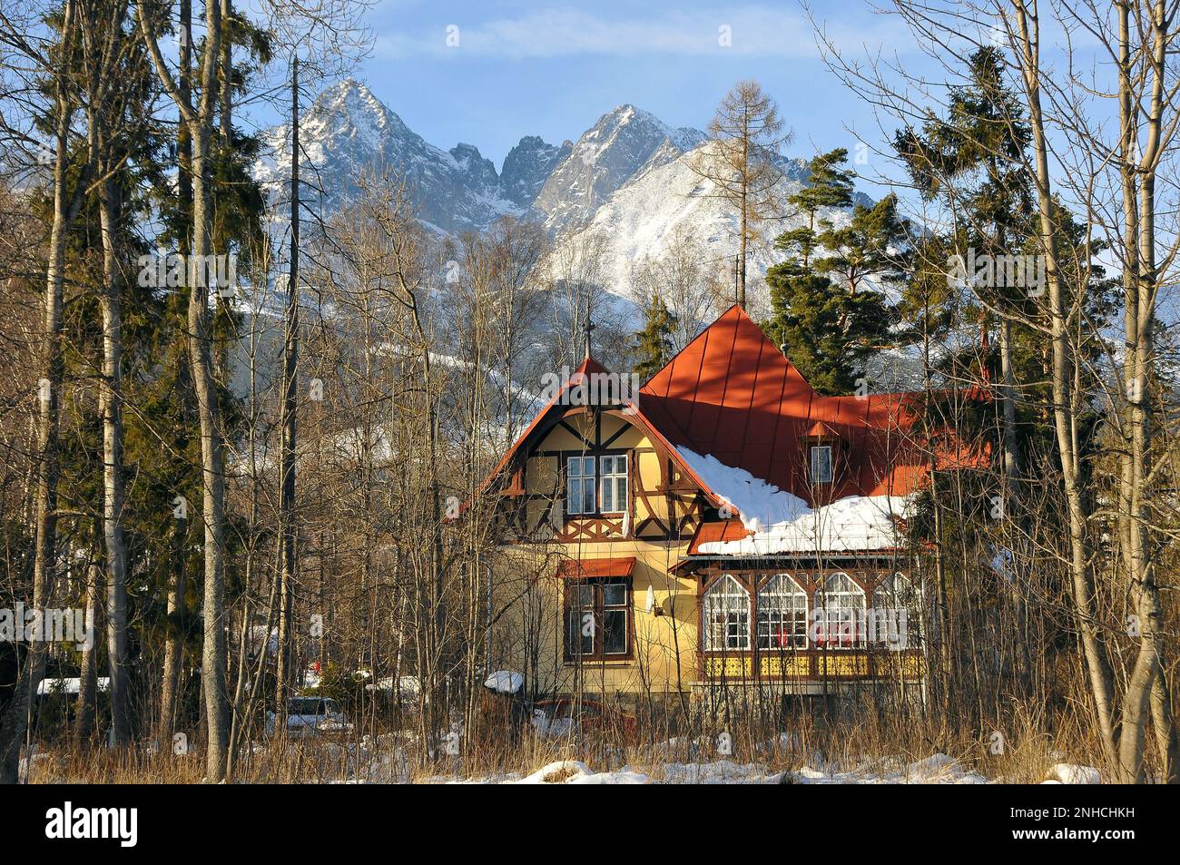 Tatranská Lomnica, Tátralomnic, Tatrzańska Łomnica, Slovak Republic ...