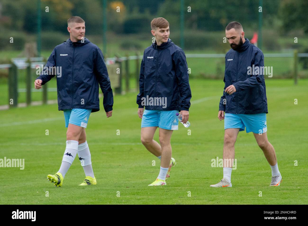 GUILSFIELD, WALES - 23 October 2021: JD Cymru North league fixture ...