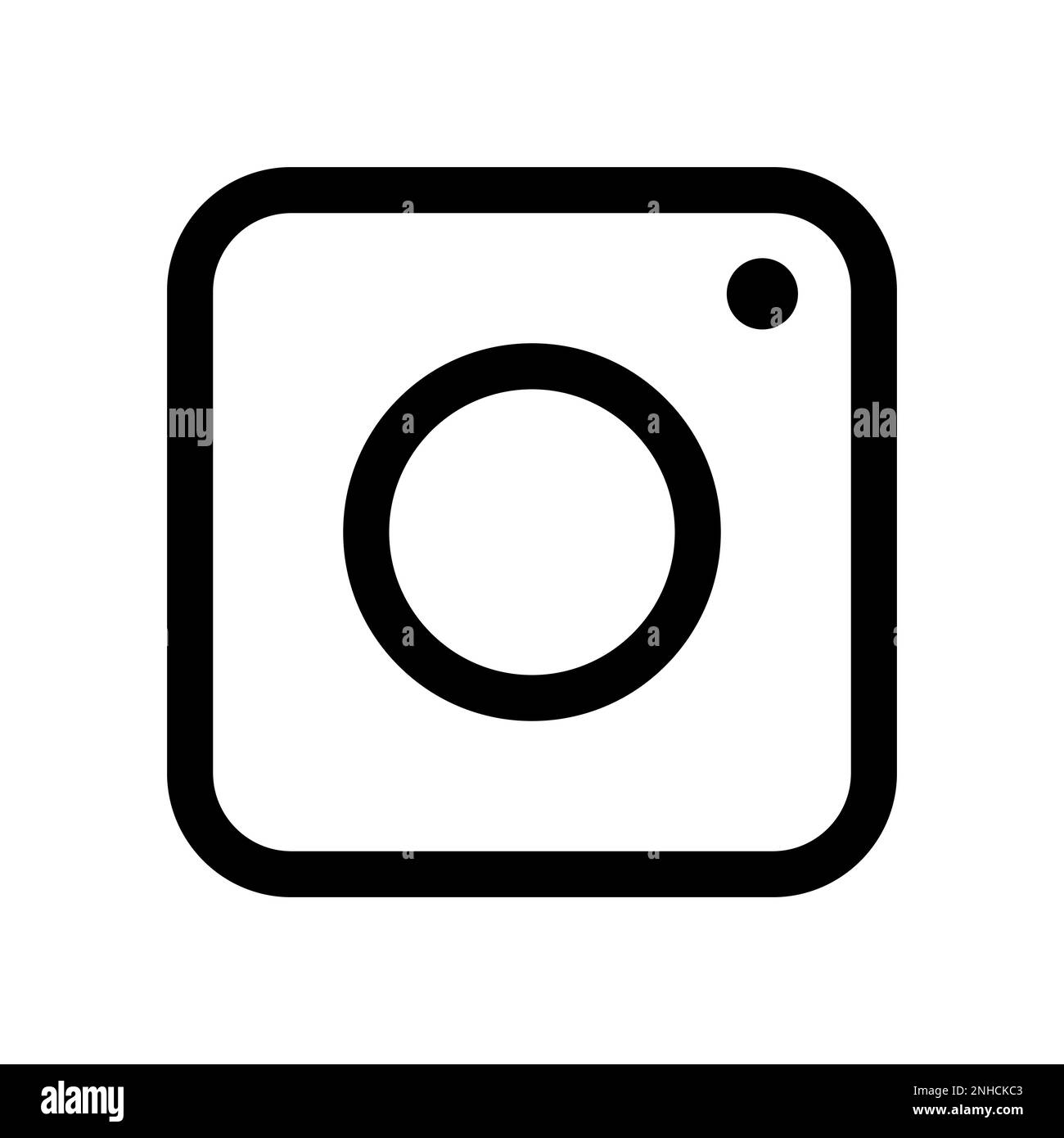 Camera icon. Social media sign icon. Vector illustration isolated on ...
