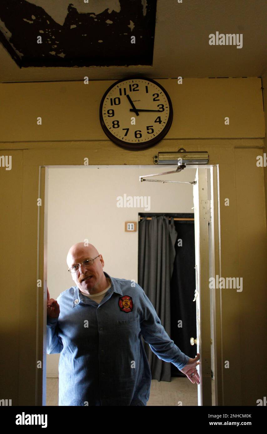 Robert Lott, at the San Quentin Fire Department on Tuesday December 20 ...