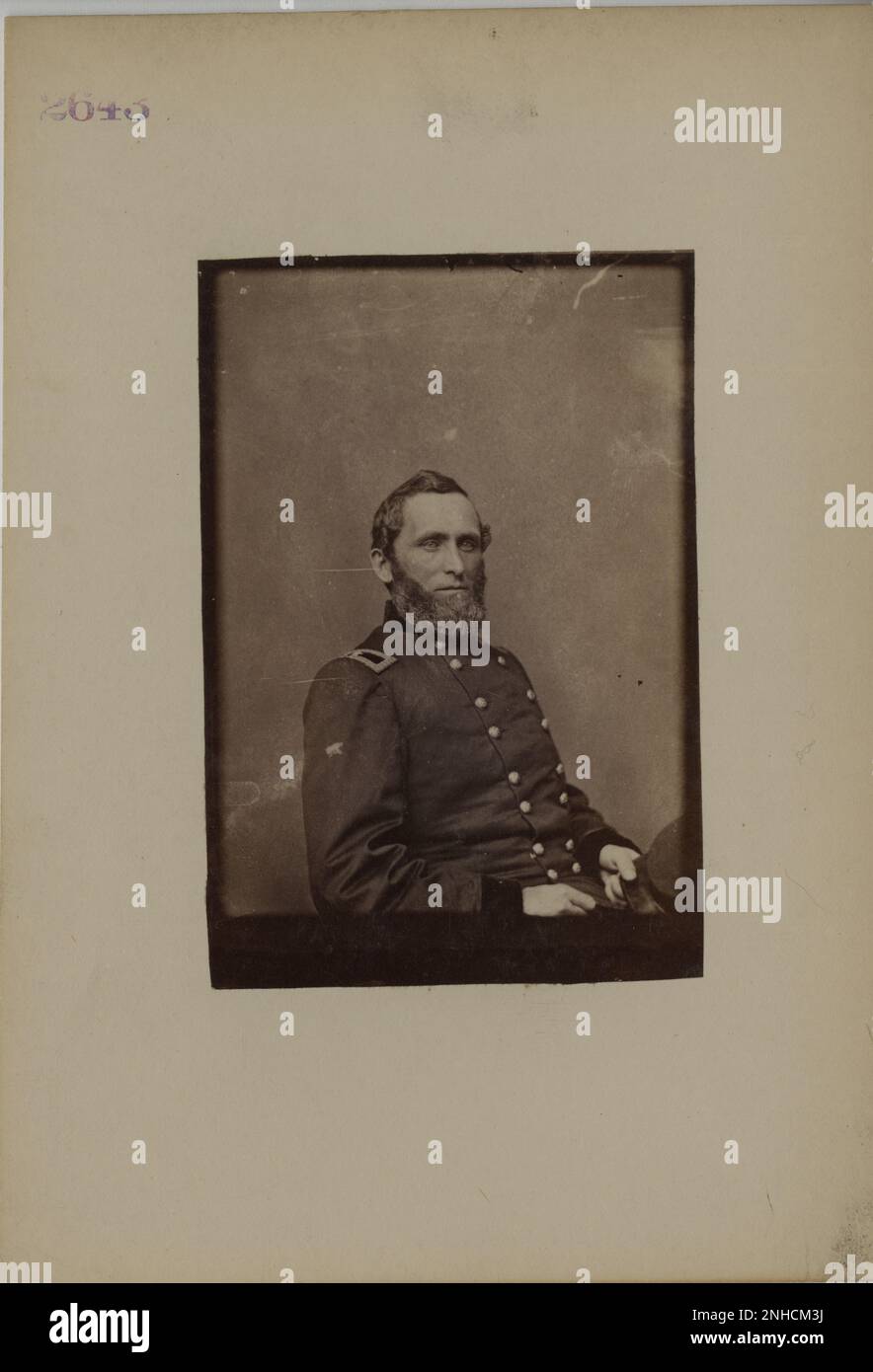 Gen. Benjamin M. Prentiss 19th Century Mathew Brady, Quartermaster, and Other Civil War ...