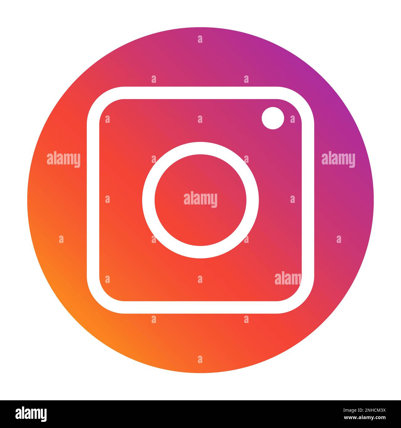 Instagram logo. Social media sign icon. Vector illustration Stock ...