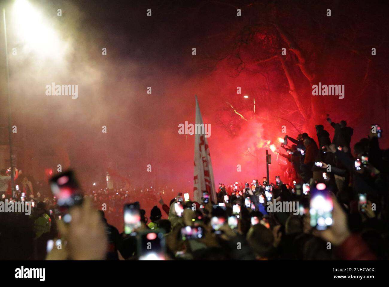 Anfield, Liverpool, Merseyside, UK. 21st Feb, 2023. Champions League ...