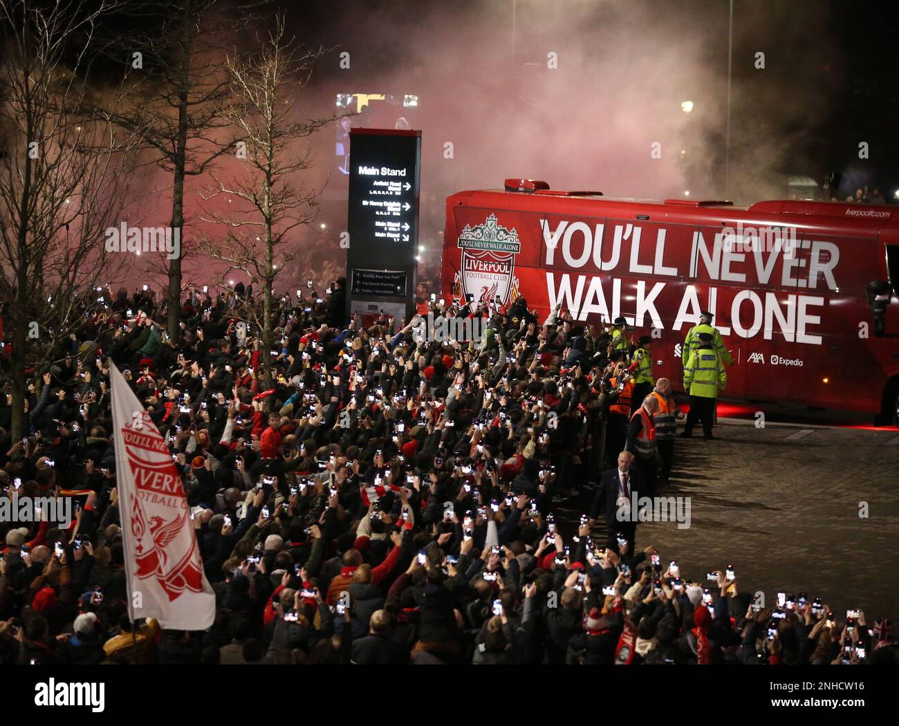 Anfield, Liverpool, Merseyside, UK. 21st Feb, 2023. Champions League ...