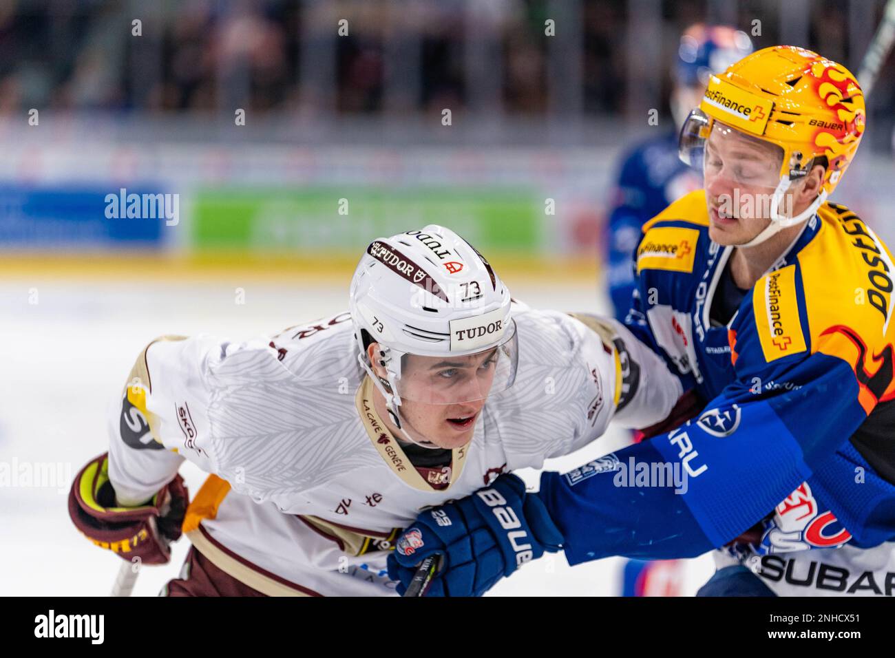 February 21, 2023, Zurich, Swiss Life Arena, NL: ZSC Lions - Geneve ...