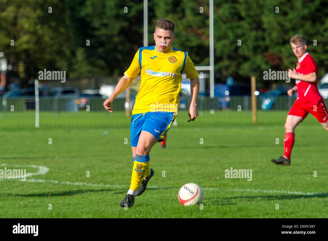 Monmouth, Wales 30 October 2021. Ardal Leagues South East match between ...