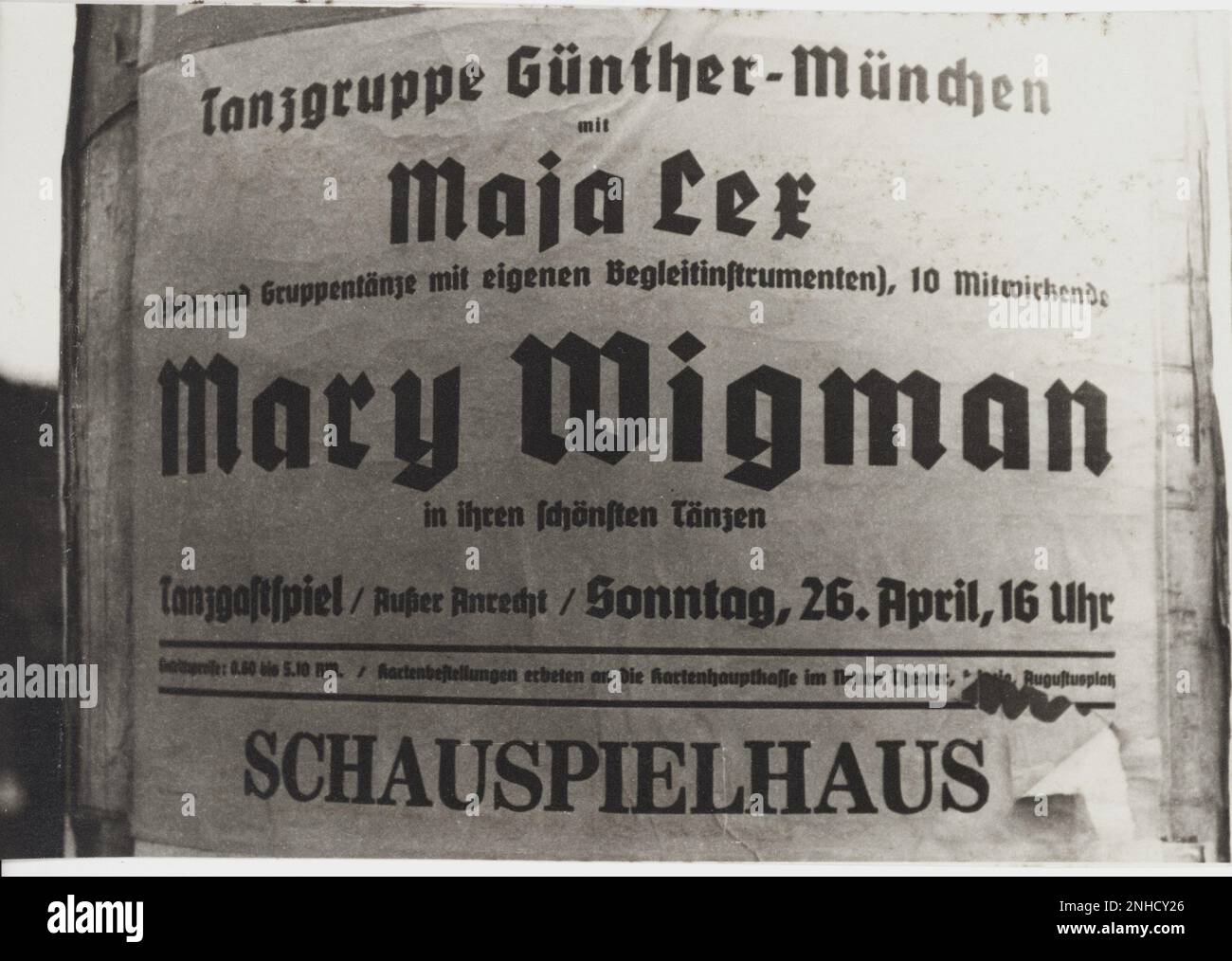 1942 , april , Munchen , Germany : Advertising poster for the german ...