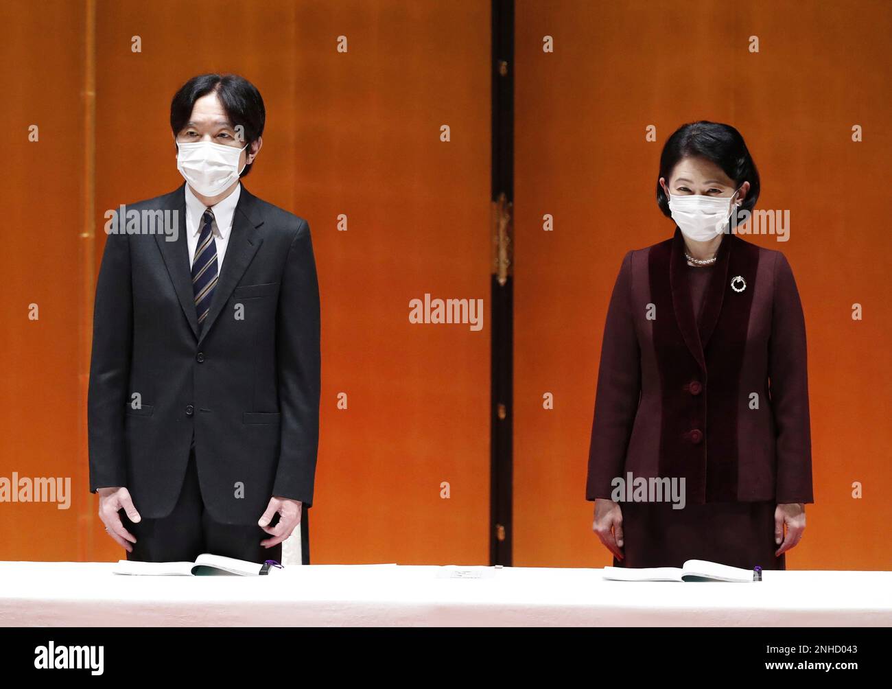 Japanese Crown Prince Akishino and Crown Princess Kiko attend the 63 ...