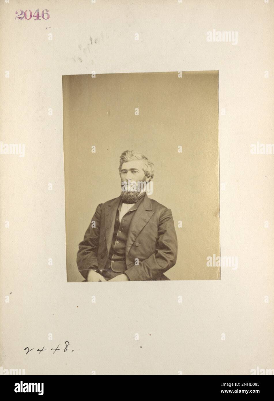 Hon. Reuben E. Fenton, New York 19th Century Mathew Brady ...