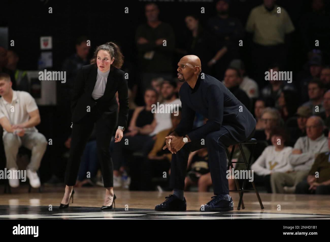 NASHVILLE, TN - JANUARY 17: Vanderbilt Commodores assistant Nicki Gross ...