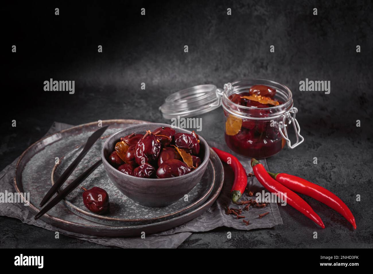 Chilli plums hi-res stock photography and images - Alamy