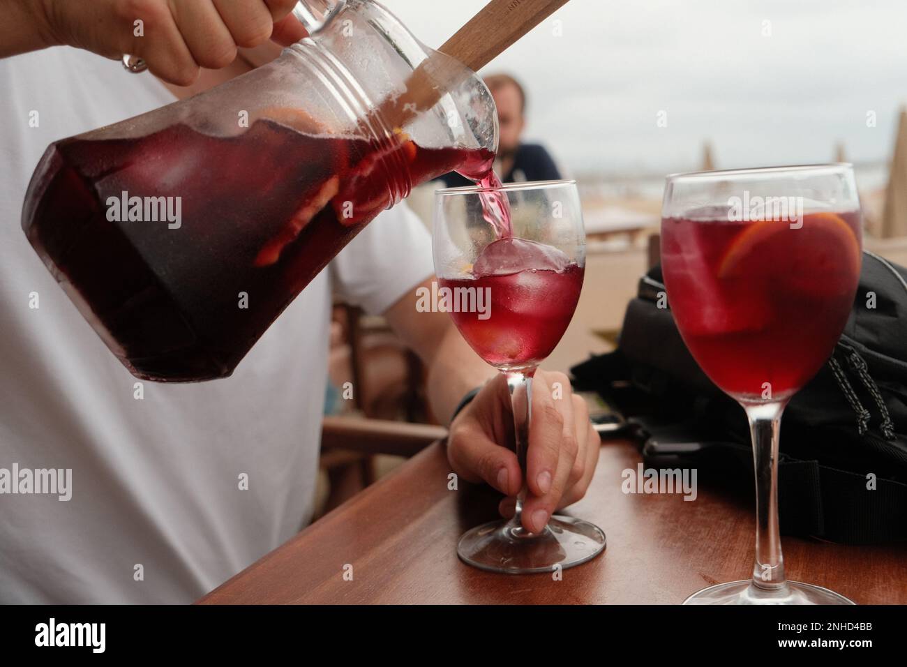 Spain sangria beach hi-res stock photography and images - Alamy