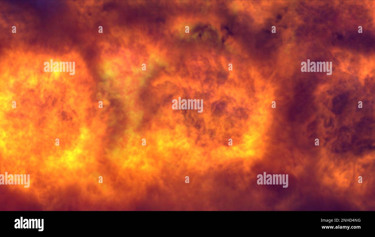 fire flame explosion in space, abstract illustration Stock Photo - Alamy