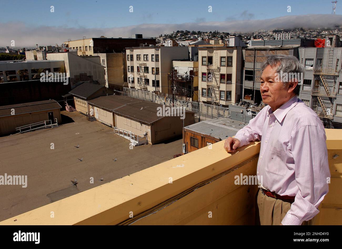 Immigration Consultant, Edward Ma, who has an office in the building ...