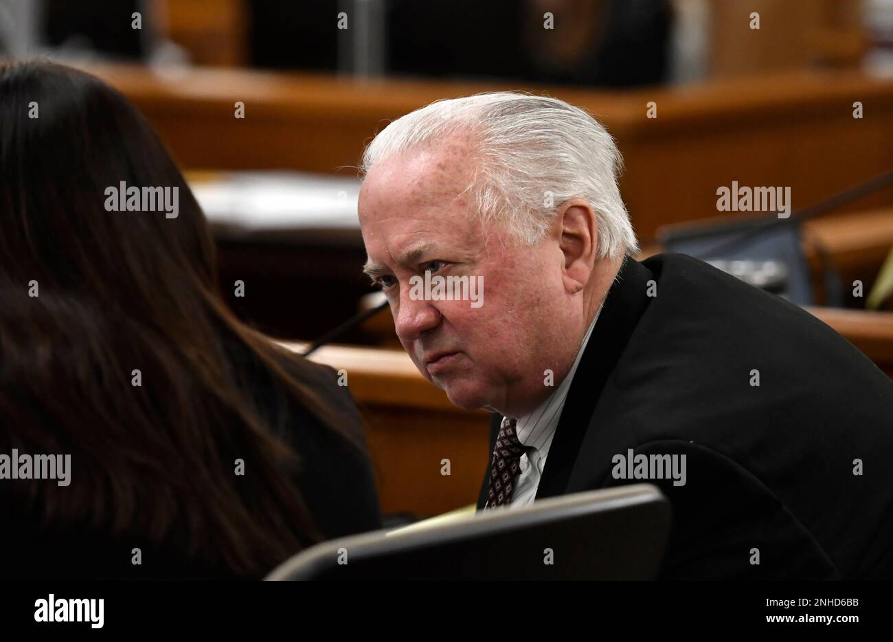 Special Prosecutor Robert Jambois, right, talks with Deputy District ...