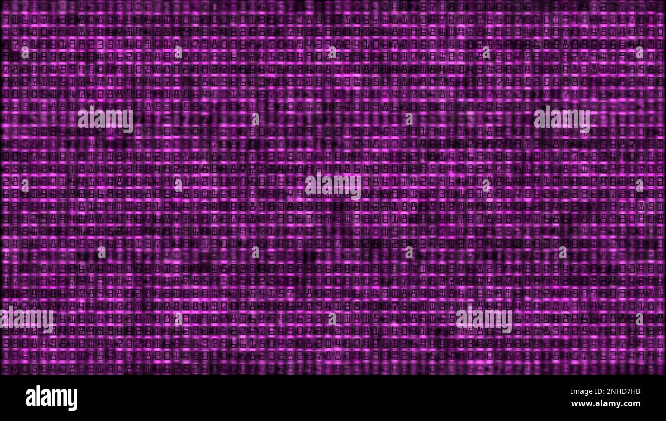 Abstract background, digital data matrix, illustration render Stock ...