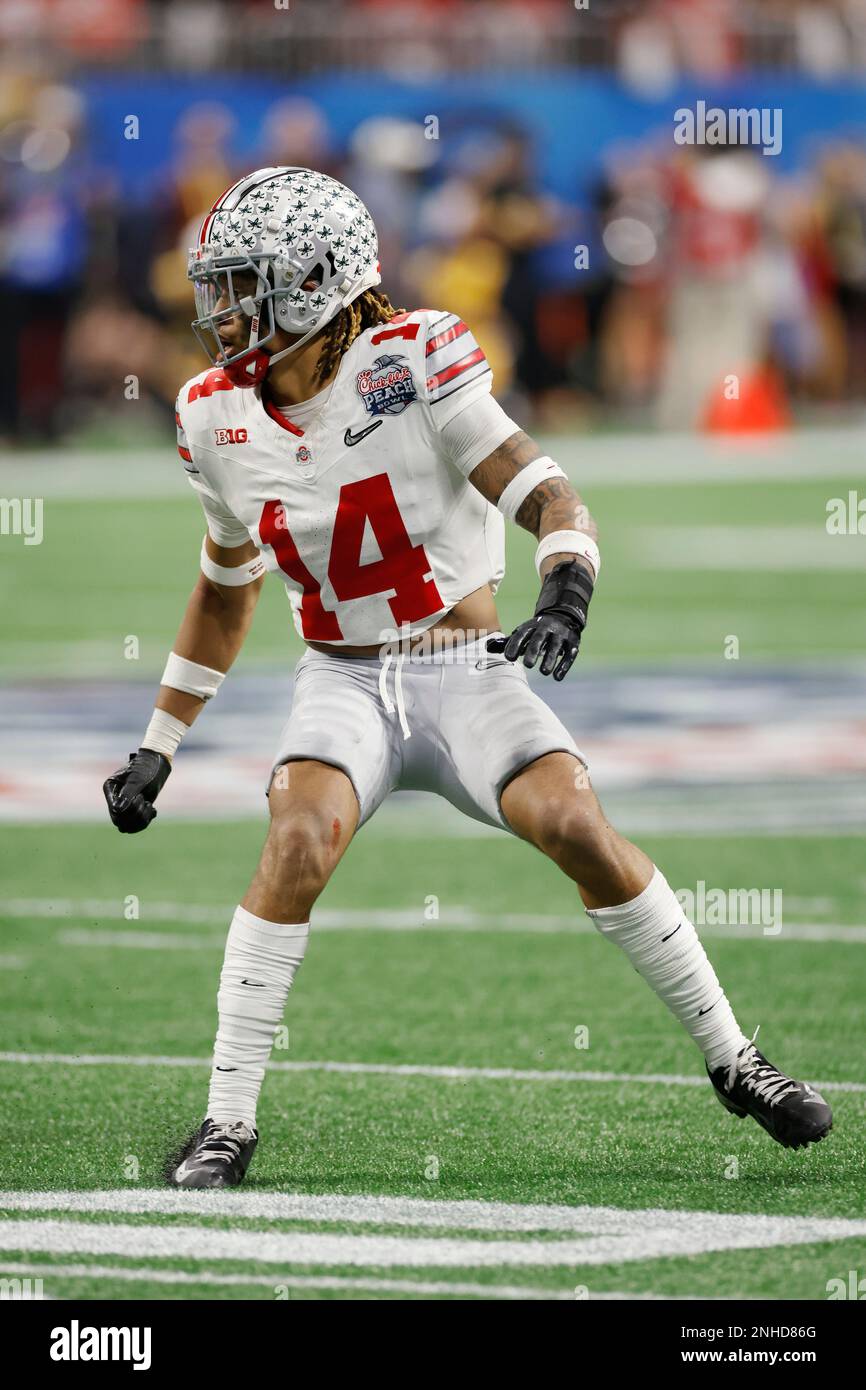 ATLANTA, GA - DECEMBER 31: Ohio State Buckeyes safety Ronnie Hickman ...