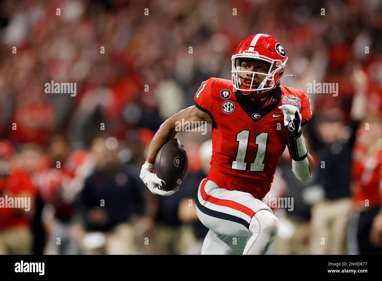 ATLANTA, GA - DECEMBER 31: Georgia Bulldogs wide receiver Arian Smith ...