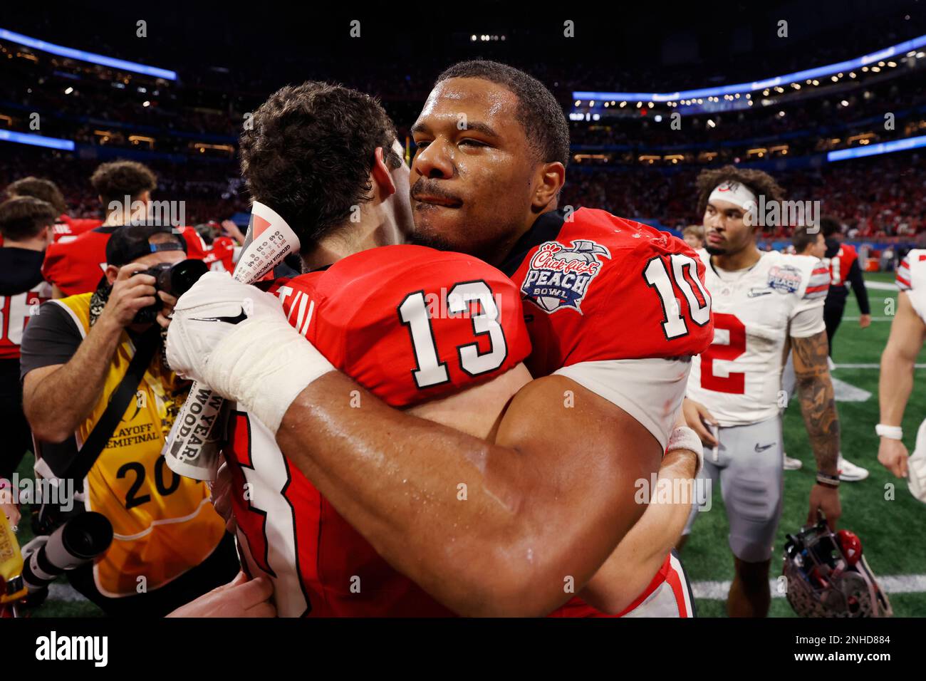 ATLANTA, GA - DECEMBER 31: Georgia Bulldogs linebacker Jamon Dumas ...
