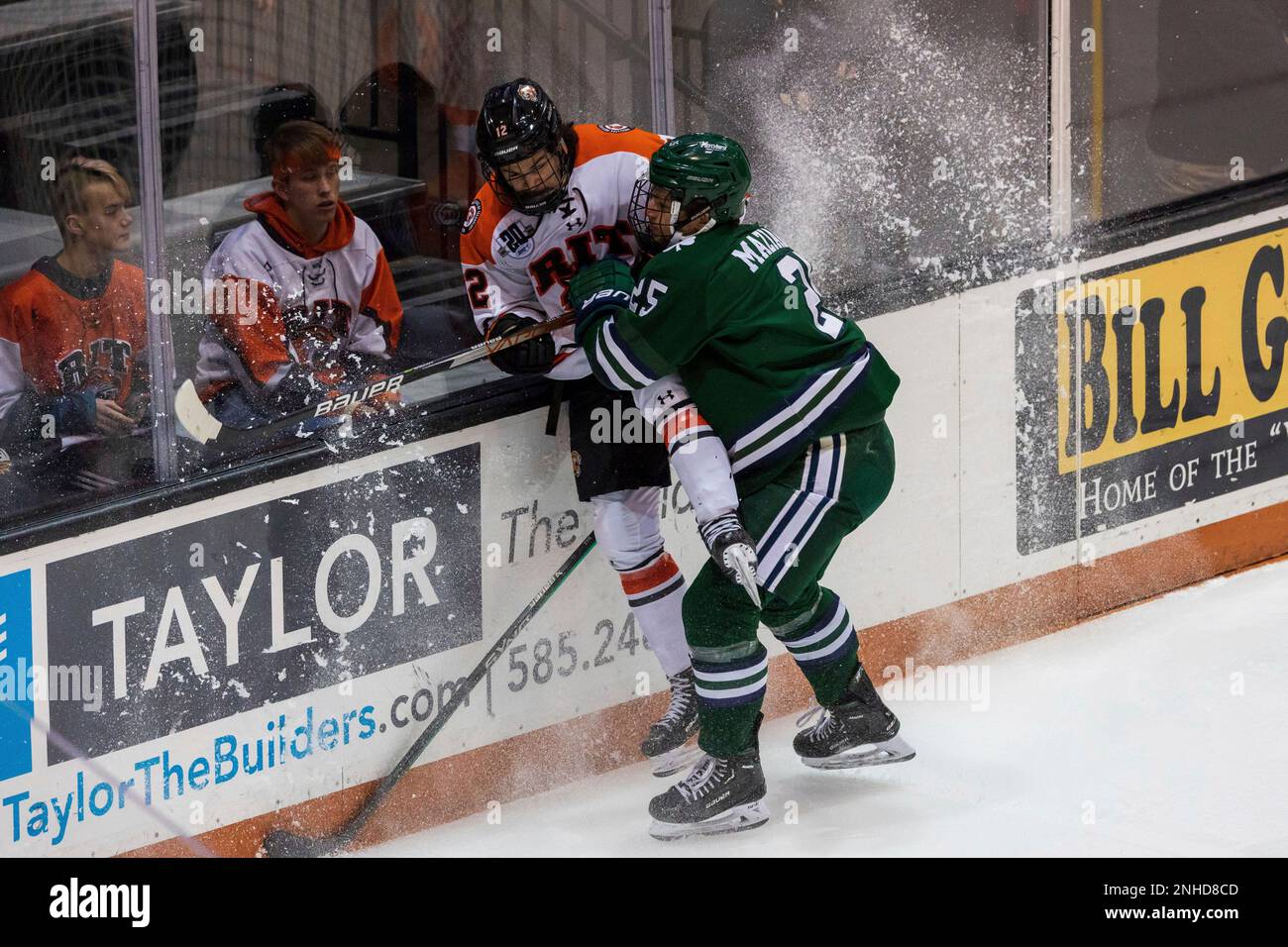 January 13, 2023: Mercyhurst Lakers defenseman Joseph Maziarz (25 ...