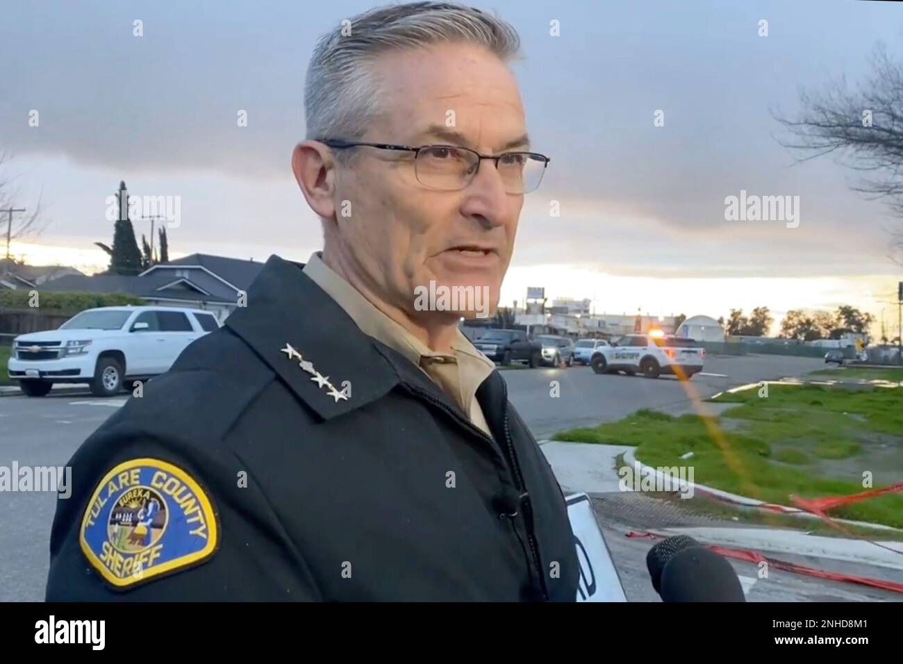 In this frame grab from video provided by the Tulare Count Sheriff's ...