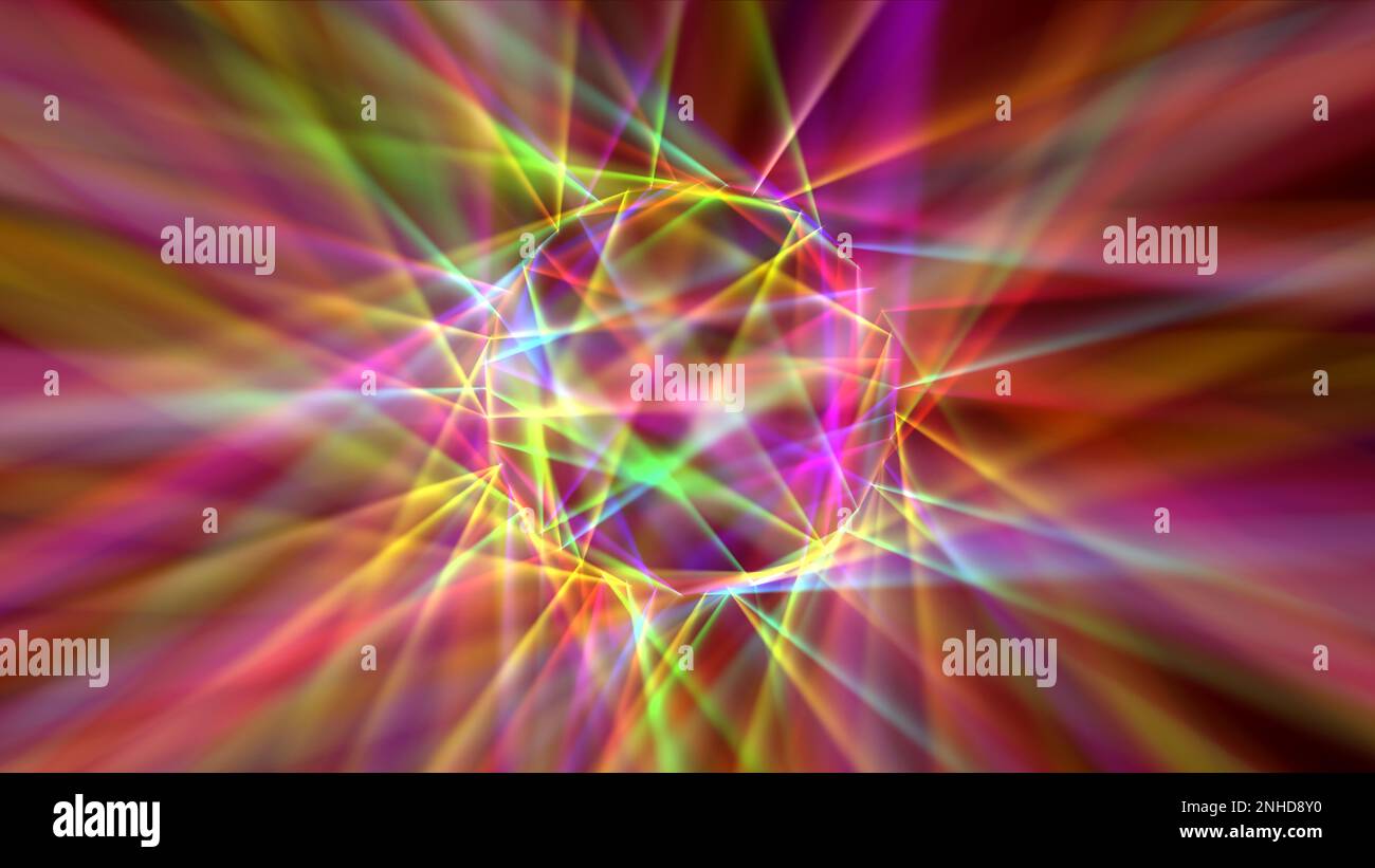 Digitally Generated Disco Laser neon Background illustration render ...