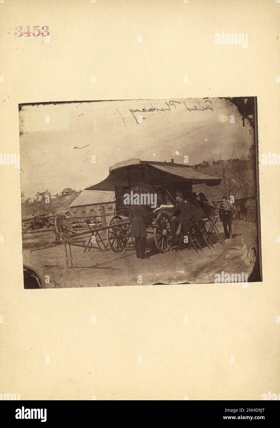 Gen. Thomas, Wagon Headquarters (Field Pharmacy) 19th Century Mathew ...