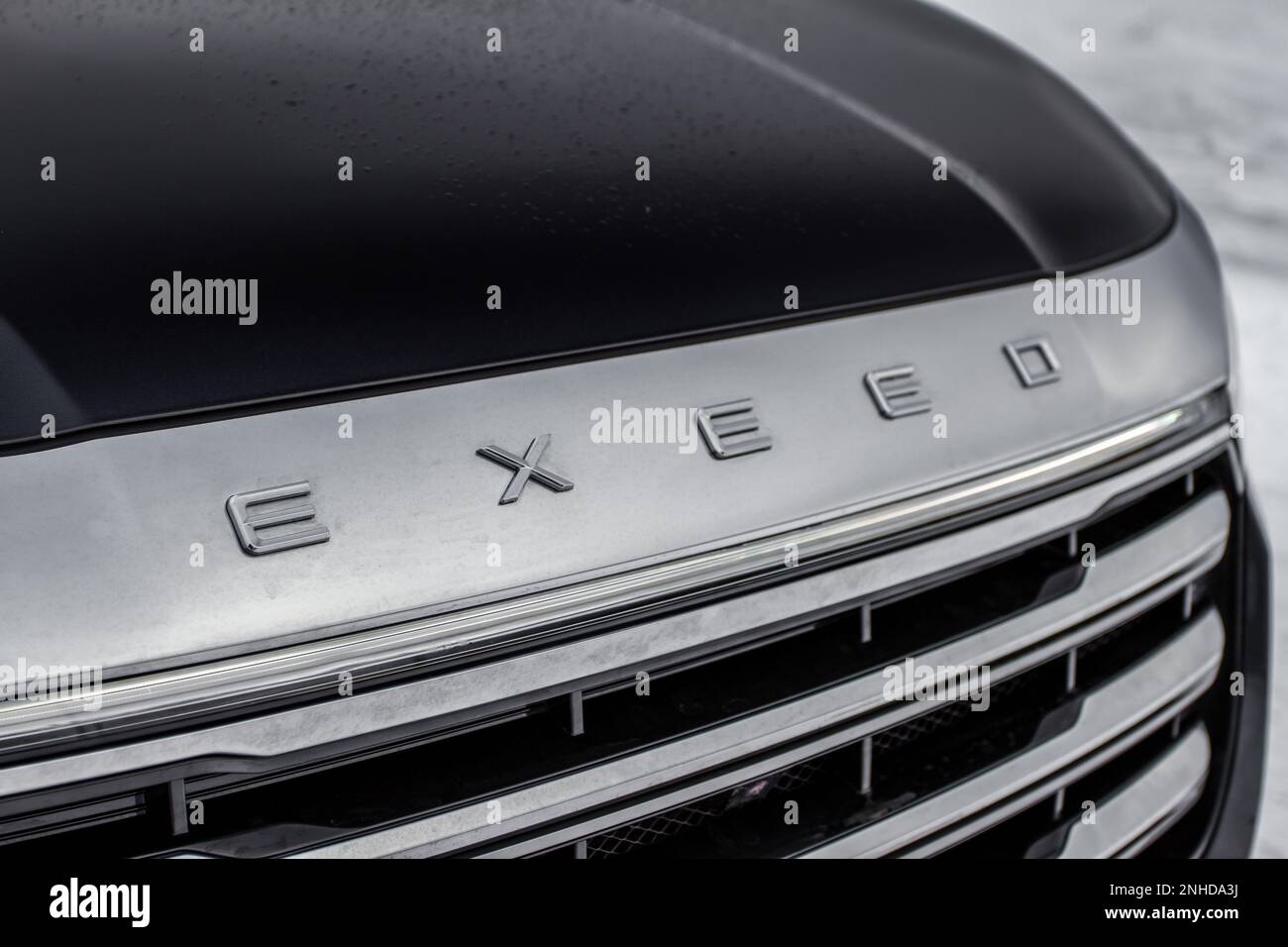 Moscow, Russia - December 18, 2021 Exeed VX also called Lanyue, midsize ...