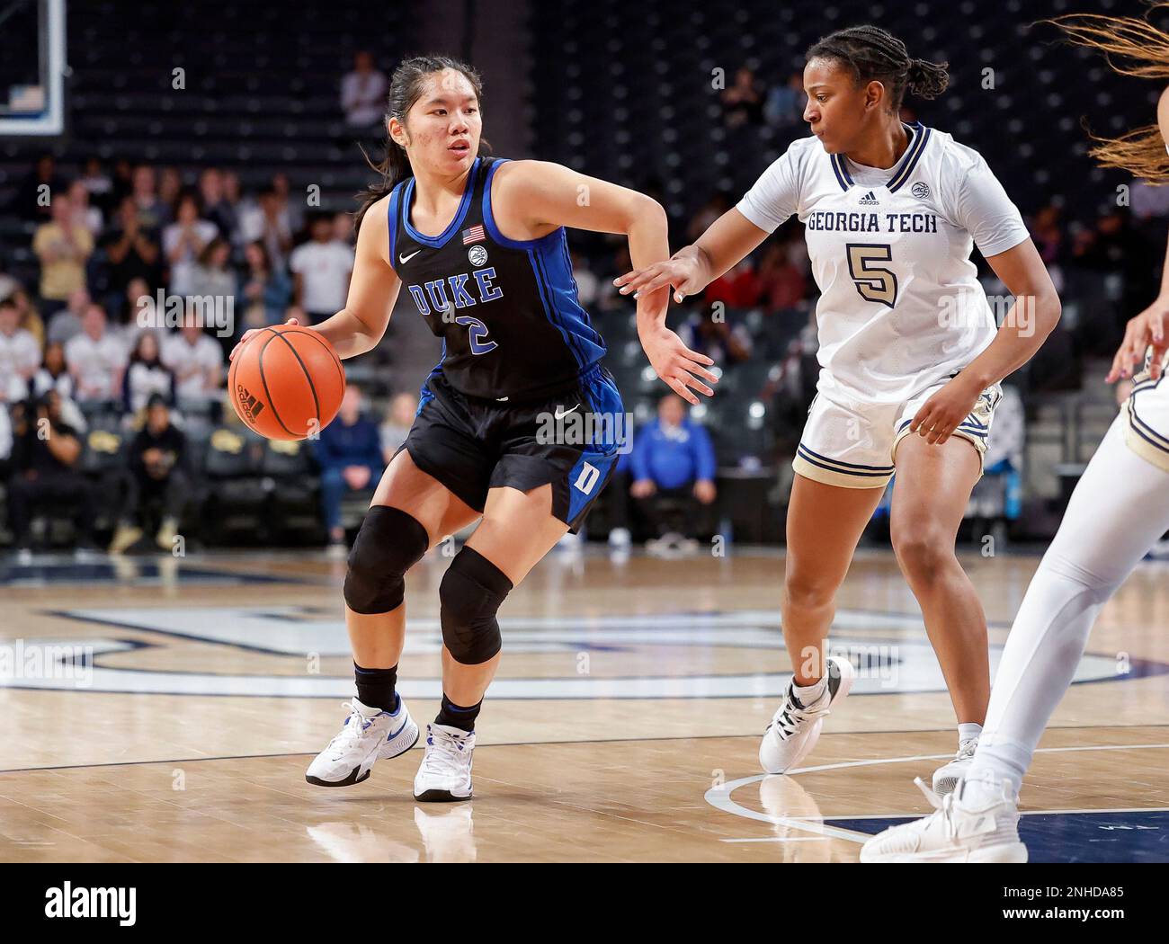 January 15, 2023: Duke's Vanessa de Jesus (2) works against Georgia ...