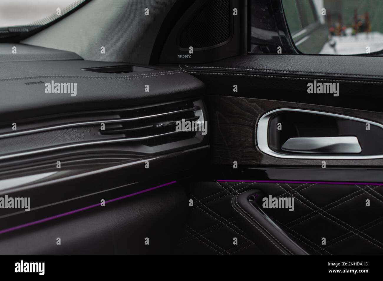 Moscow, Russia - December 18, 2021 Exeed VX also called Lanyue, midsize ...