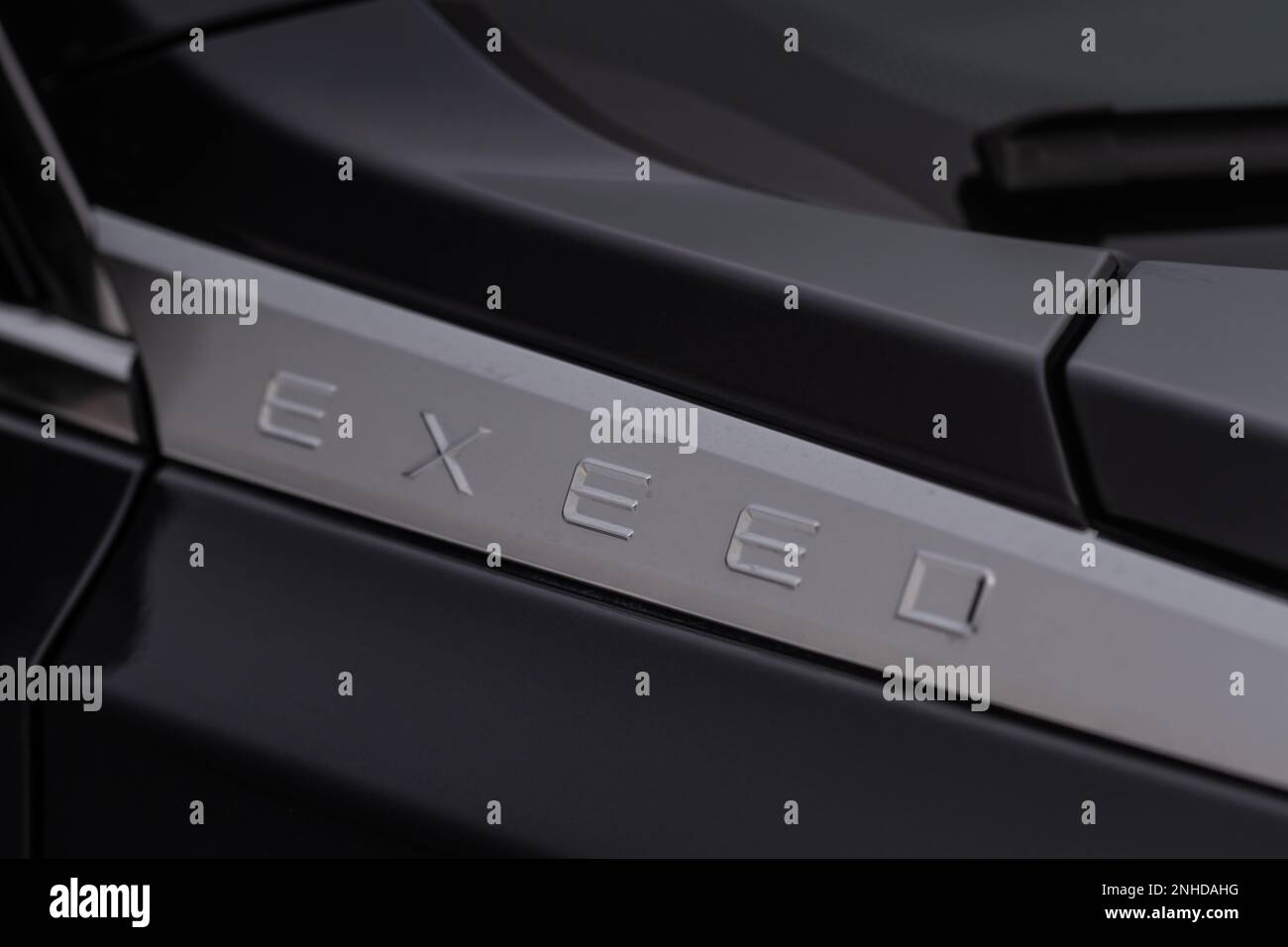 Moscow, Russia - December 18, 2021 Exeed VX also called Lanyue midsize ...