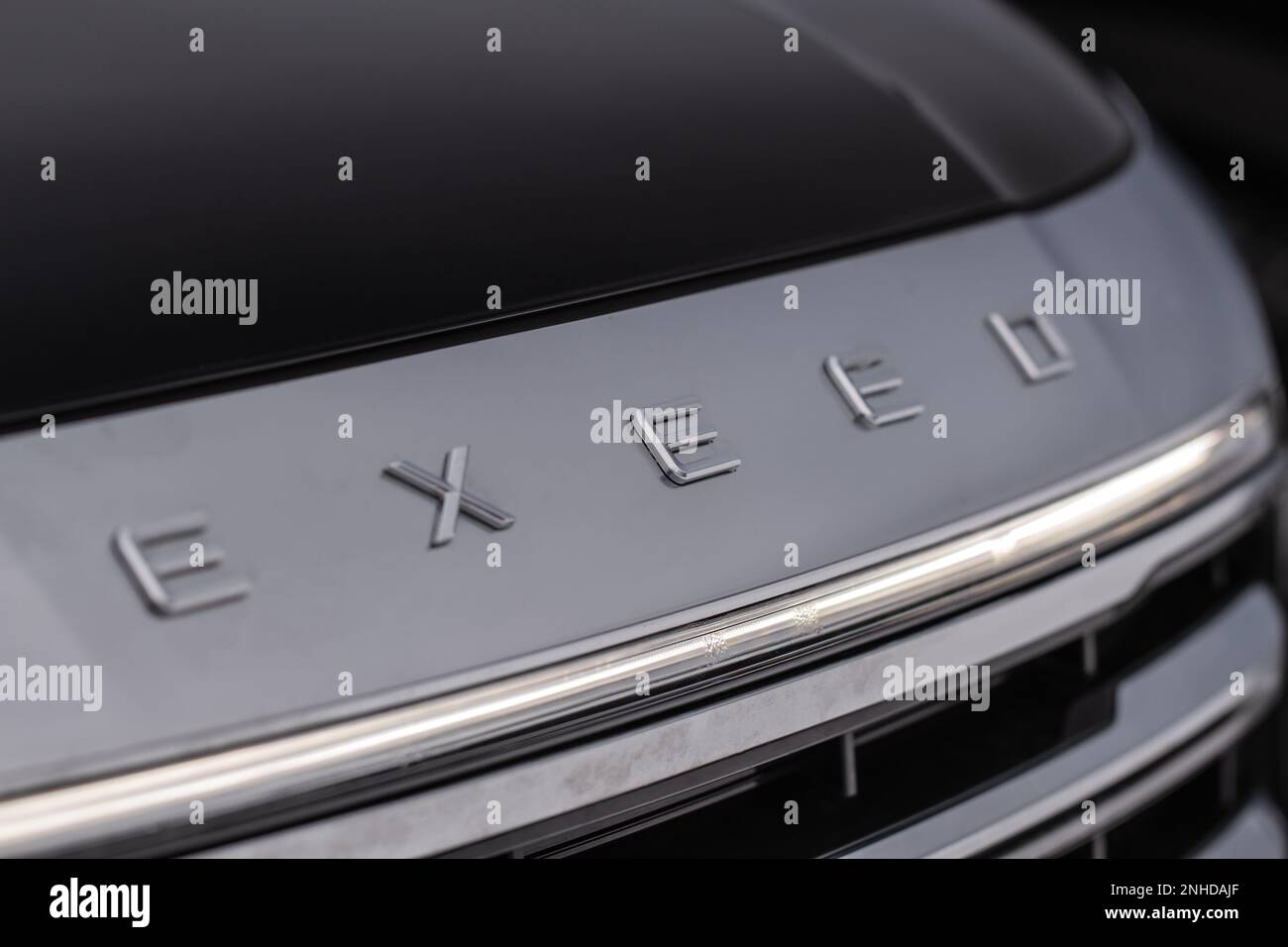 Moscow, Russia - December 18, 2021 Exeed VX also called Lanyue, midsize ...