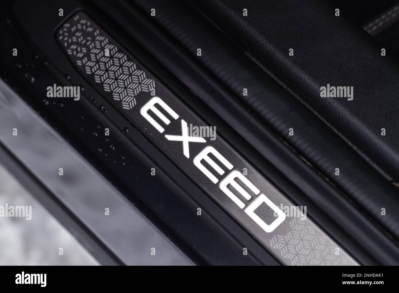 Moscow, Russia - December 18, 2021 Exeed VX also called Lanyue. Exeed ...