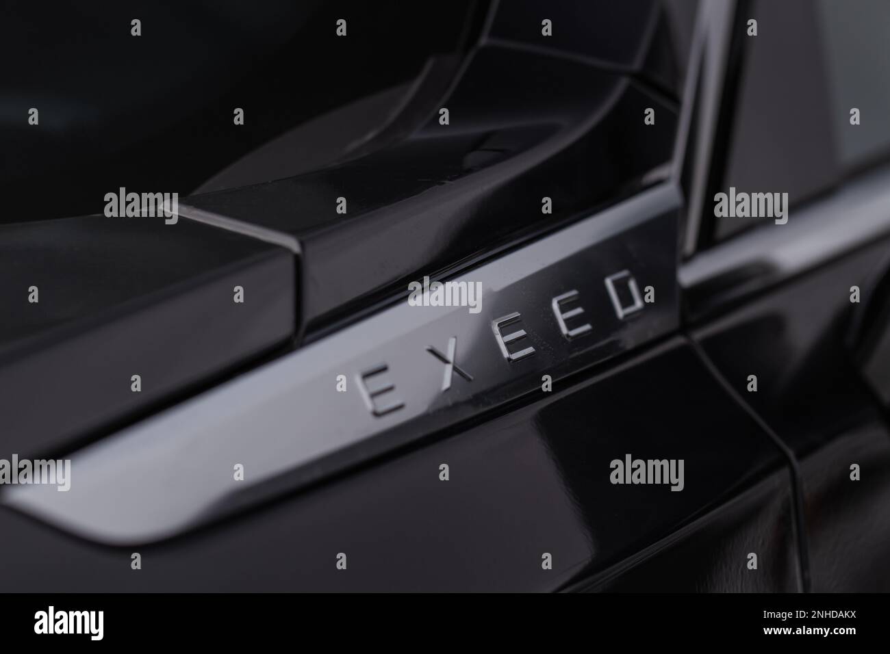 Moscow, Russia - December 18, 2021 Exeed VX also called Lanyue midsize ...