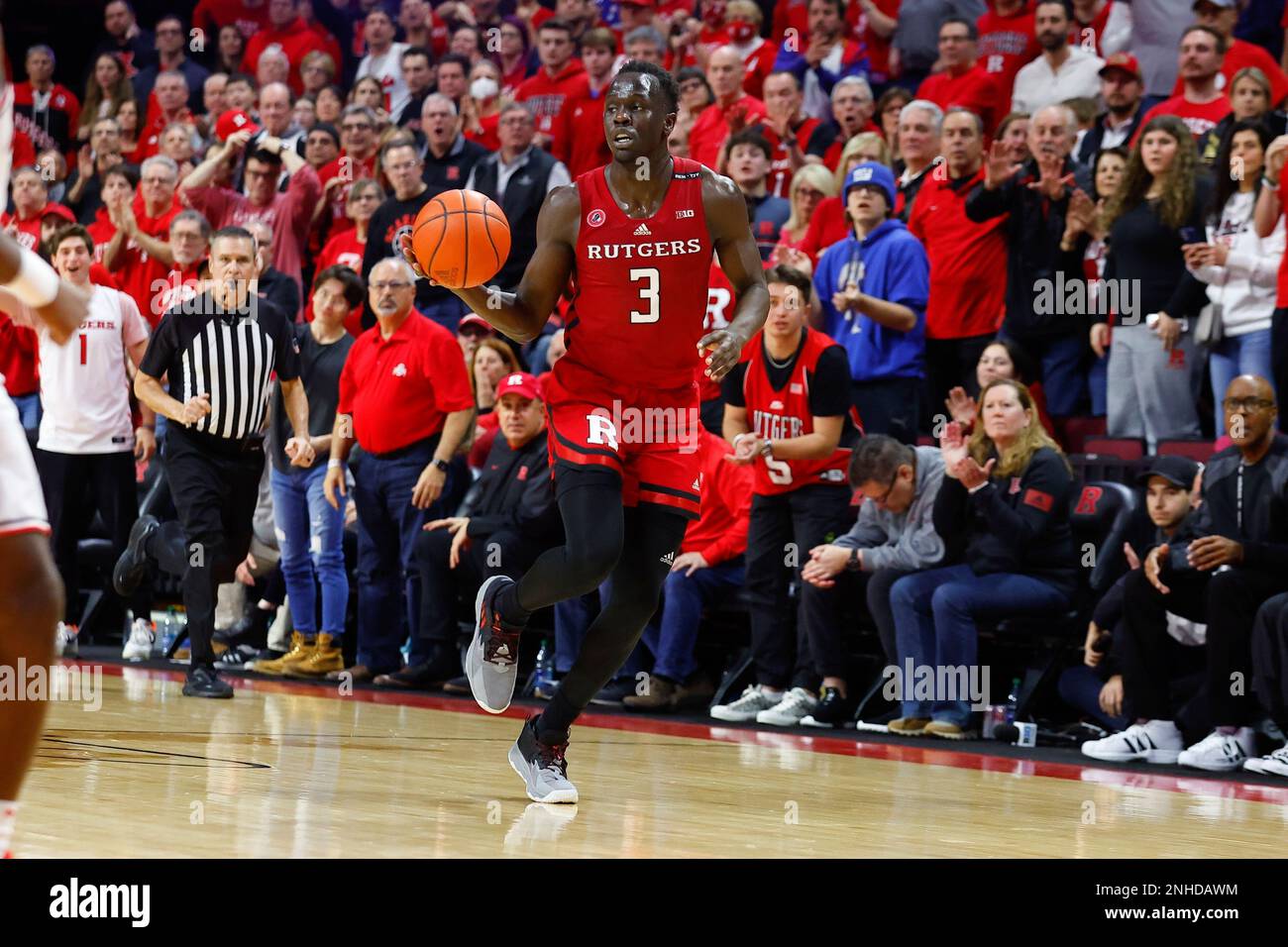 PISCATAWAY, NJ - JANUARY 15: Rutgers Scarlet Knights forward Mawot Mag ...