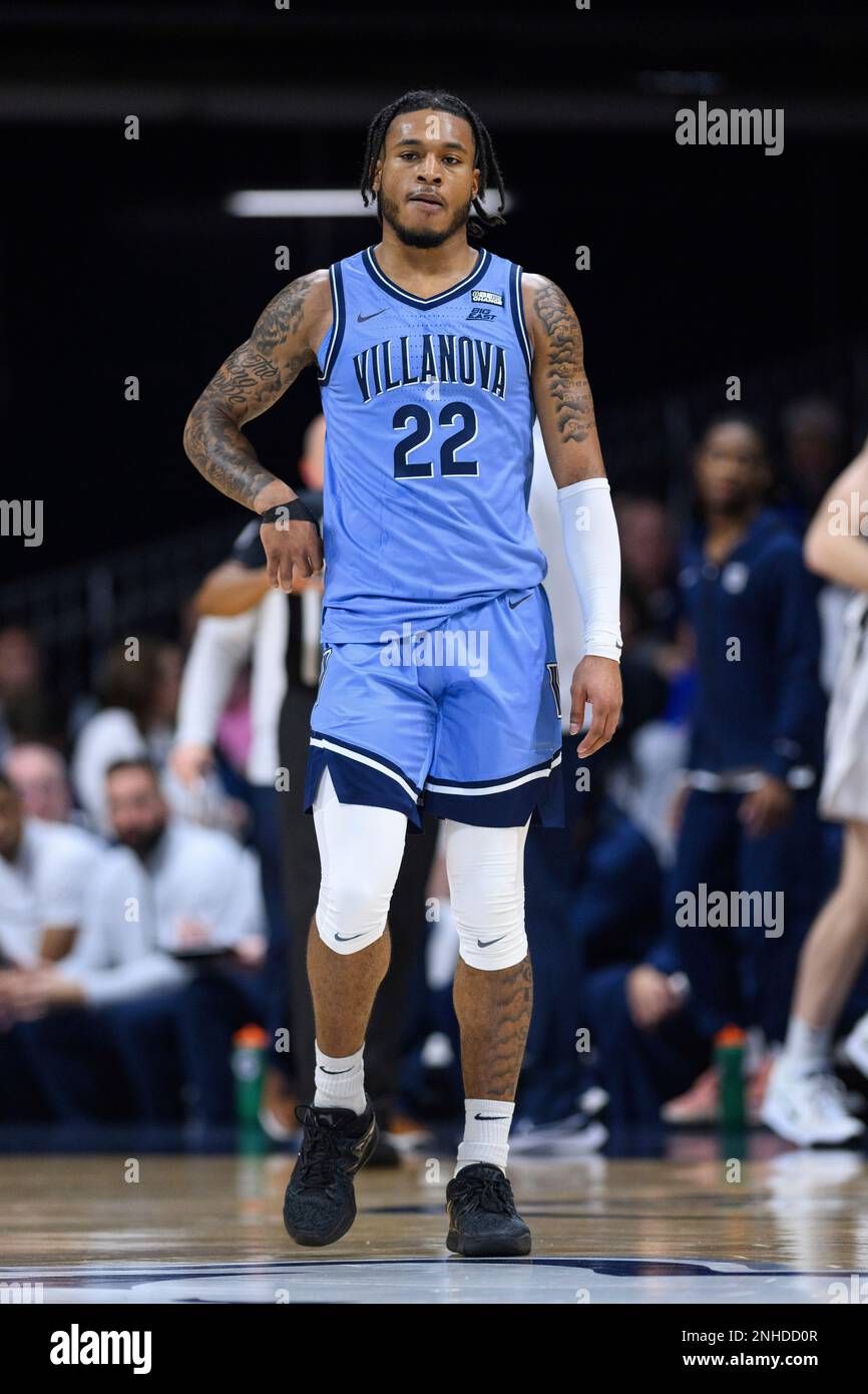 INDIANAPOLIS, IN - JANUARY 13: Villanova Wildcats forward Cam Whitmore ...