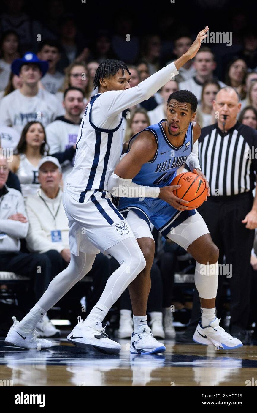 INDIANAPOLIS, IN - JANUARY 13: Butler Bulldogs forward Jalen Thomas (1 ...