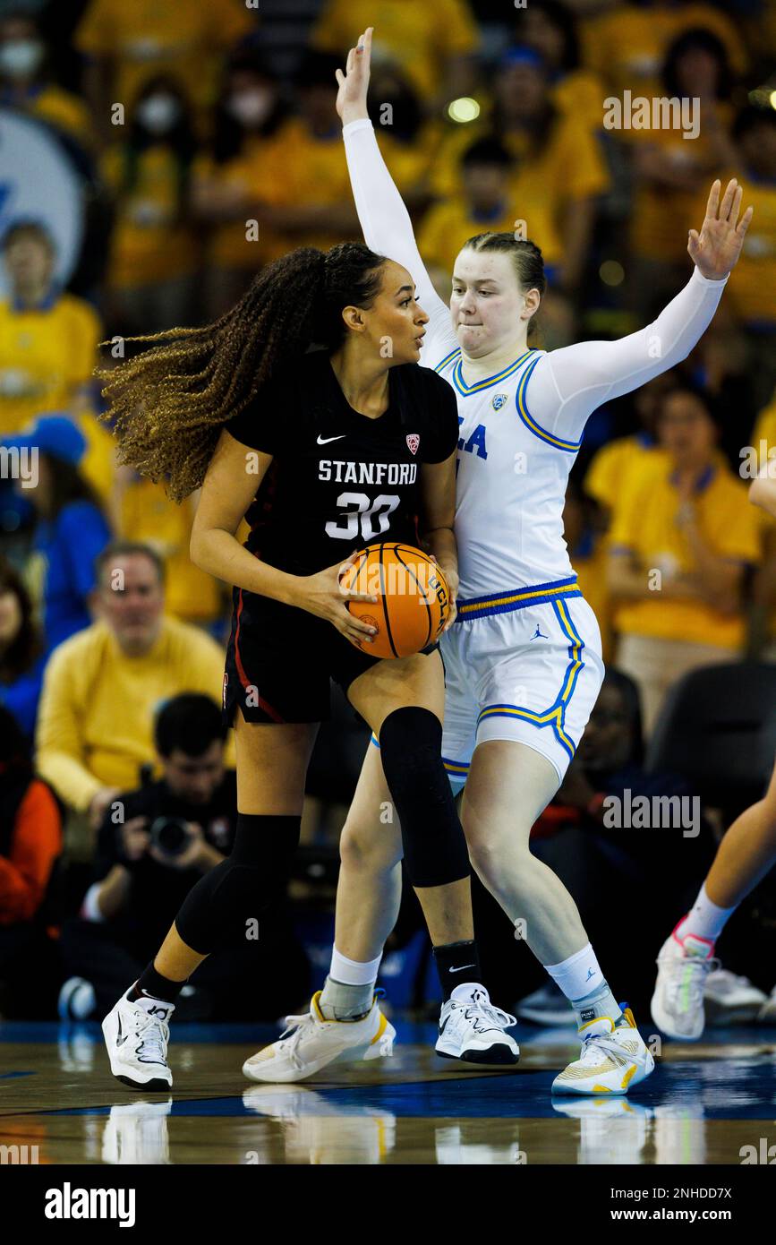 LOS ANGELES, CA - JANUARY 13: Stanford Cardinal guard Haley Jones (30 ...